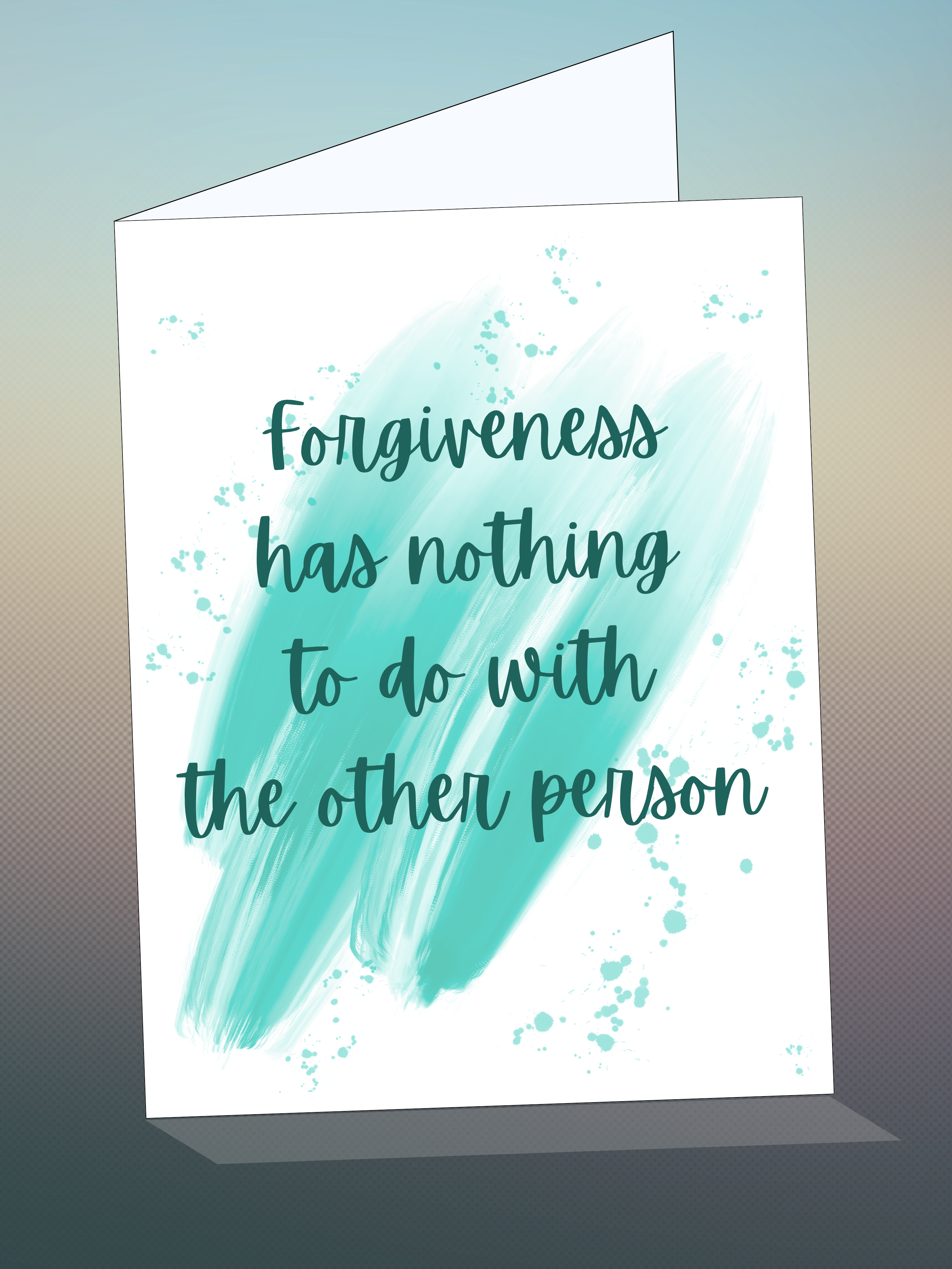 Printable ENCOURAGE card w/envelope - INSPIRE – Duck Soup Designs